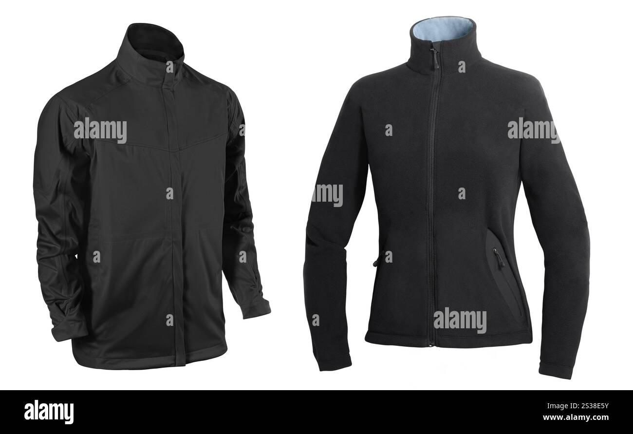 Black jackets hi-res stock photography and images - Alamy