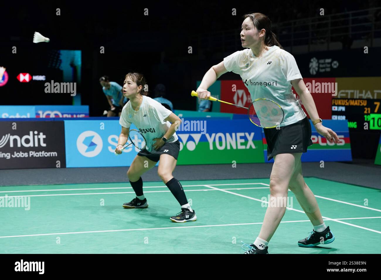 Axiata Arena, Kuala Lumpur, Malaysia. 9th Jan, 2025. Yuki Fukushima (JPN), Mayu Matsumoto (JPN ...