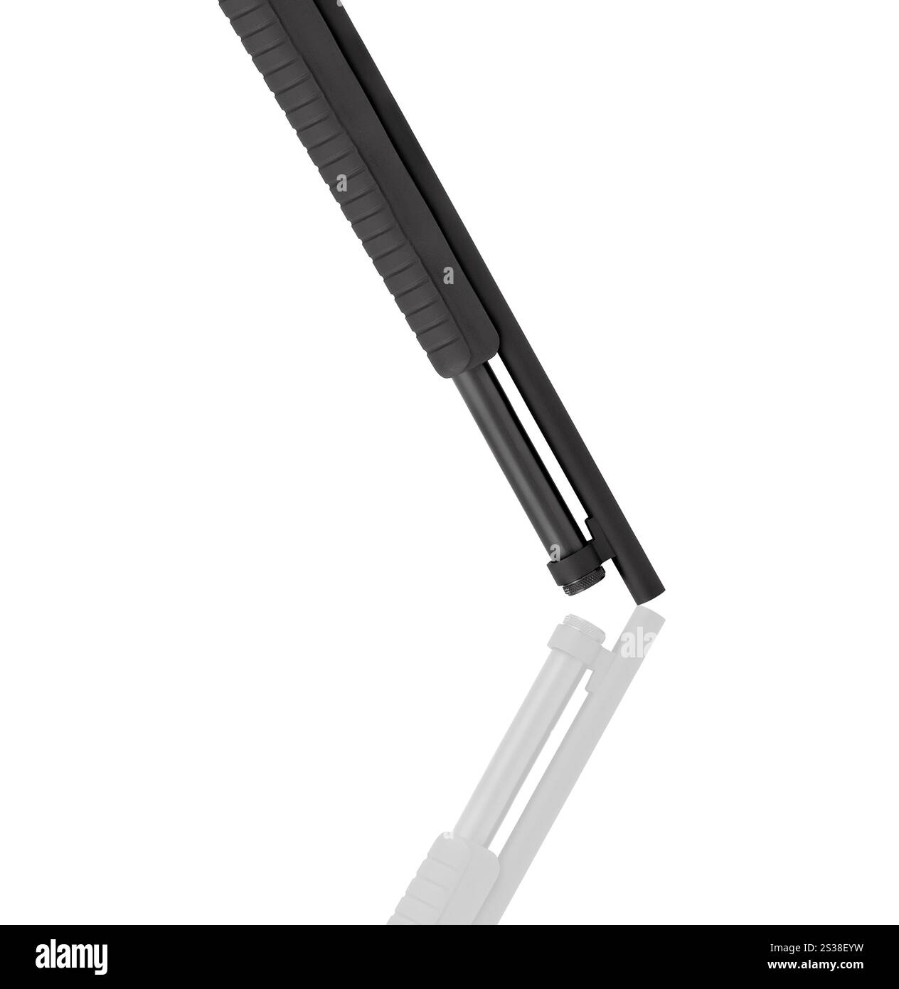 gun barrel isolated on white background. gun barrel Stock Photo - Alamy