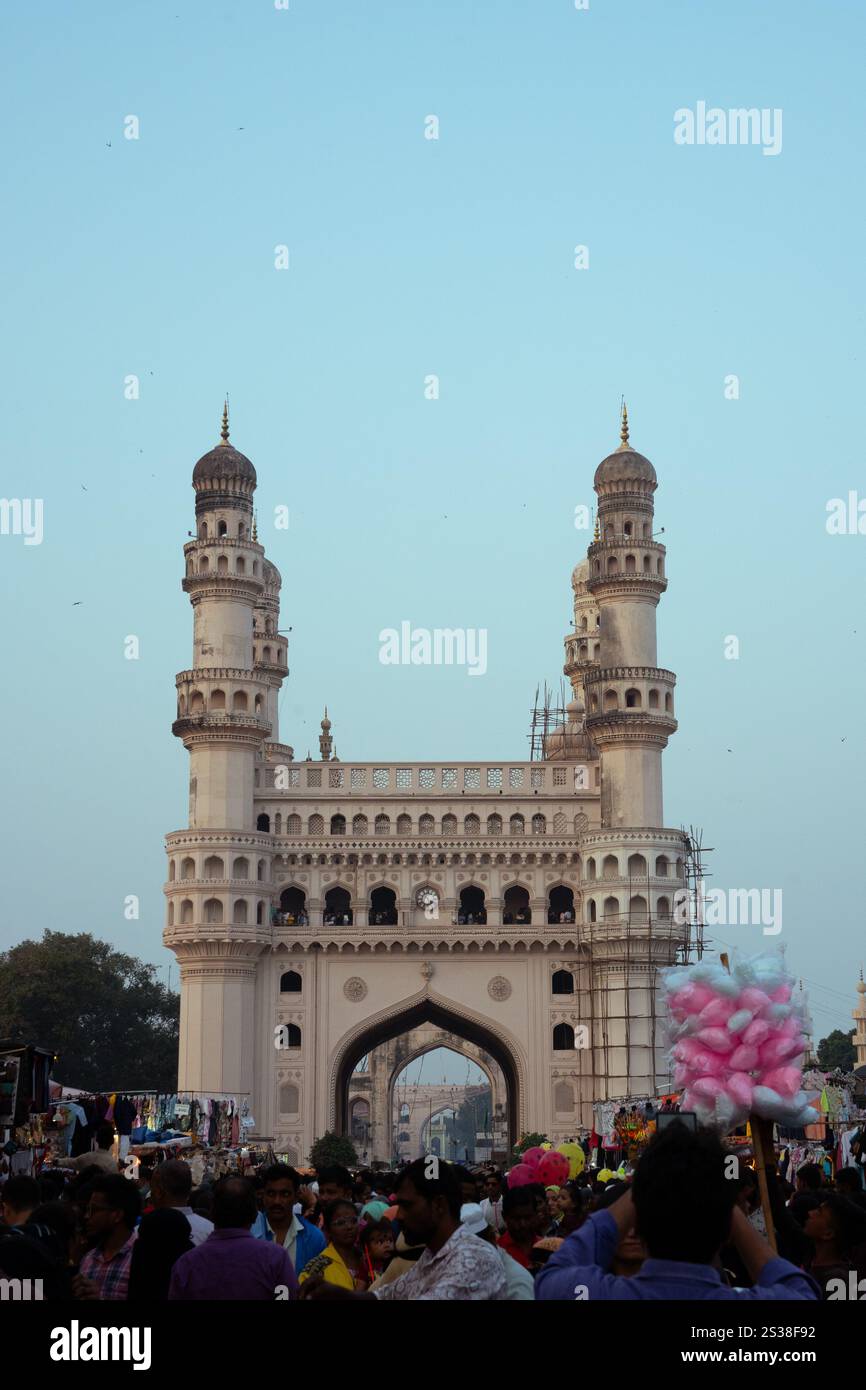 A picture of Iconic Charminar: A Timeless Symbol of Hyderabad's Rich ...
