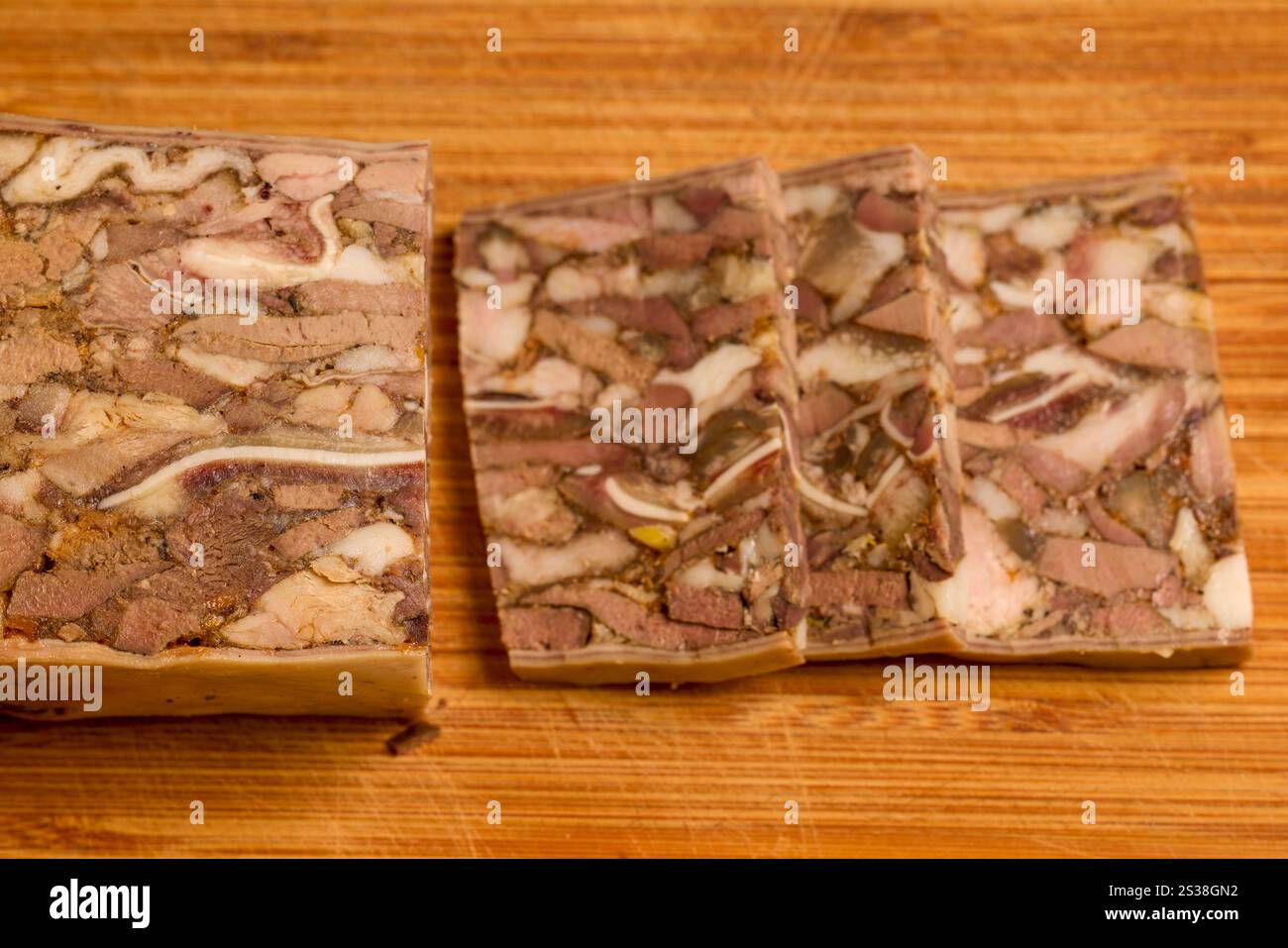 traditional Romanian pork product (toba Stock Photo - Alamy