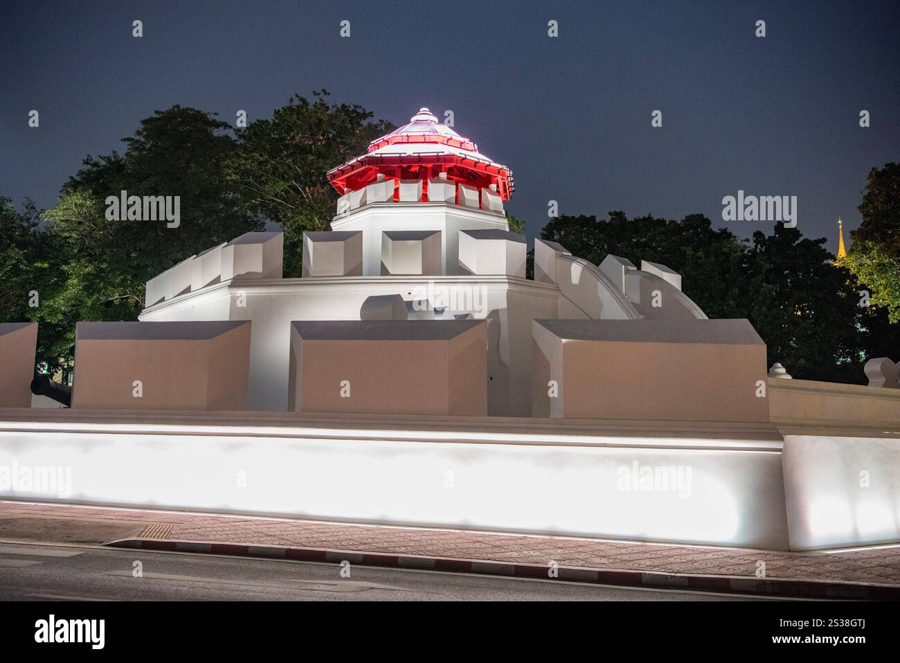 the Mahakan Fort in Banglamphu in the city of Bangkok in Thailand ...
