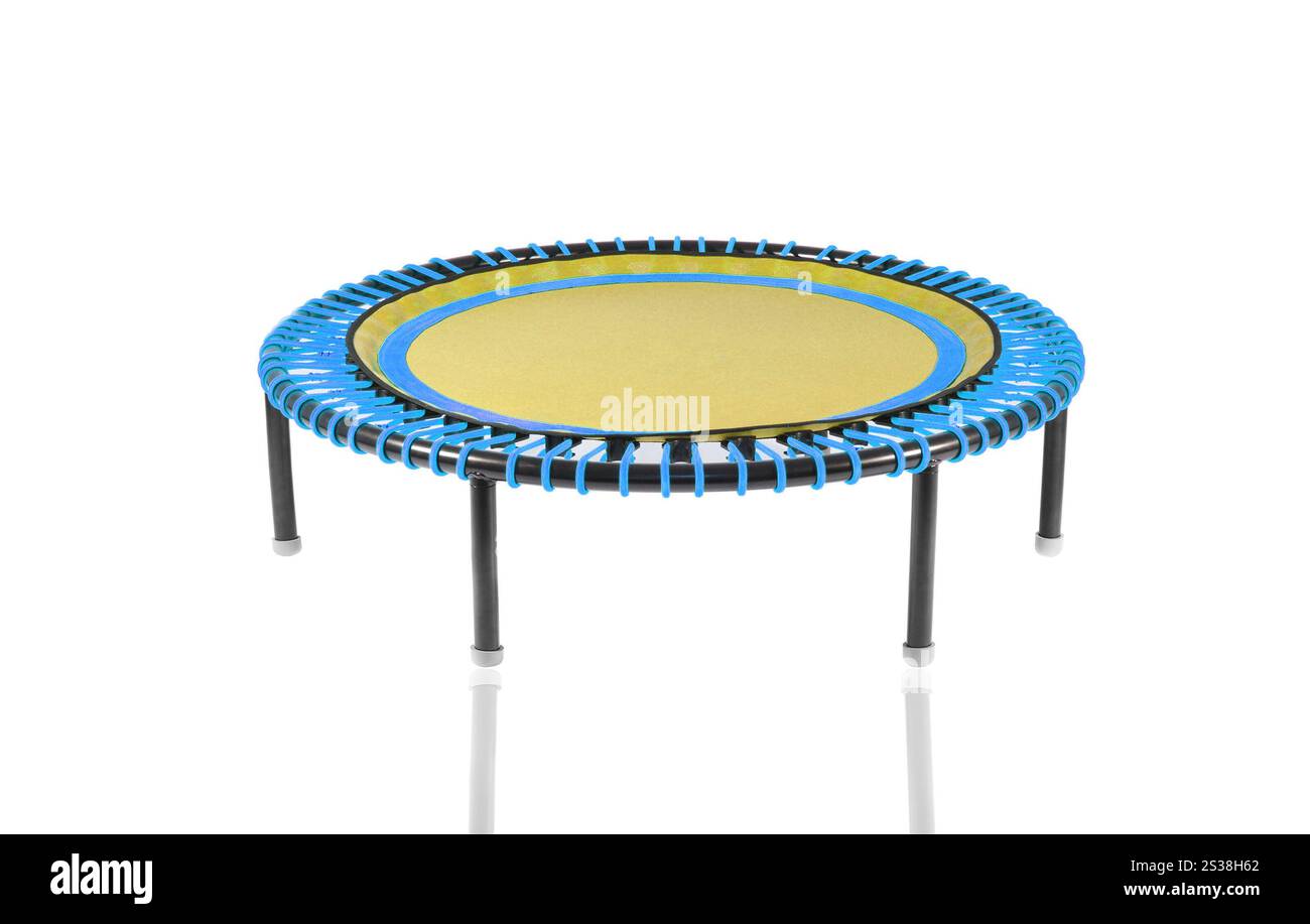 trampoline isolated on white background. trampoline isolated Stock ...