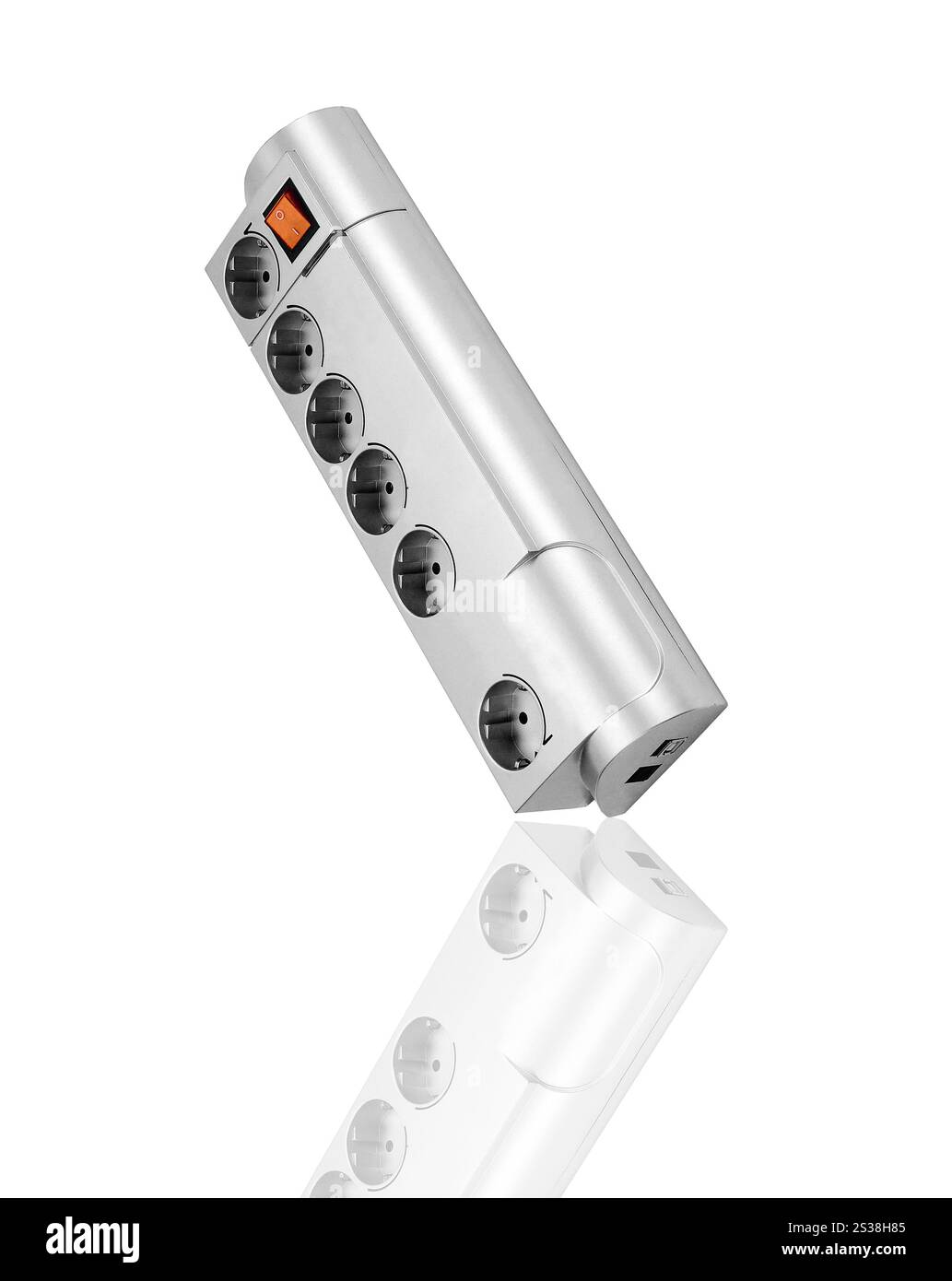 Supply-line filter isolated on white background. Supply-line filter. On ...