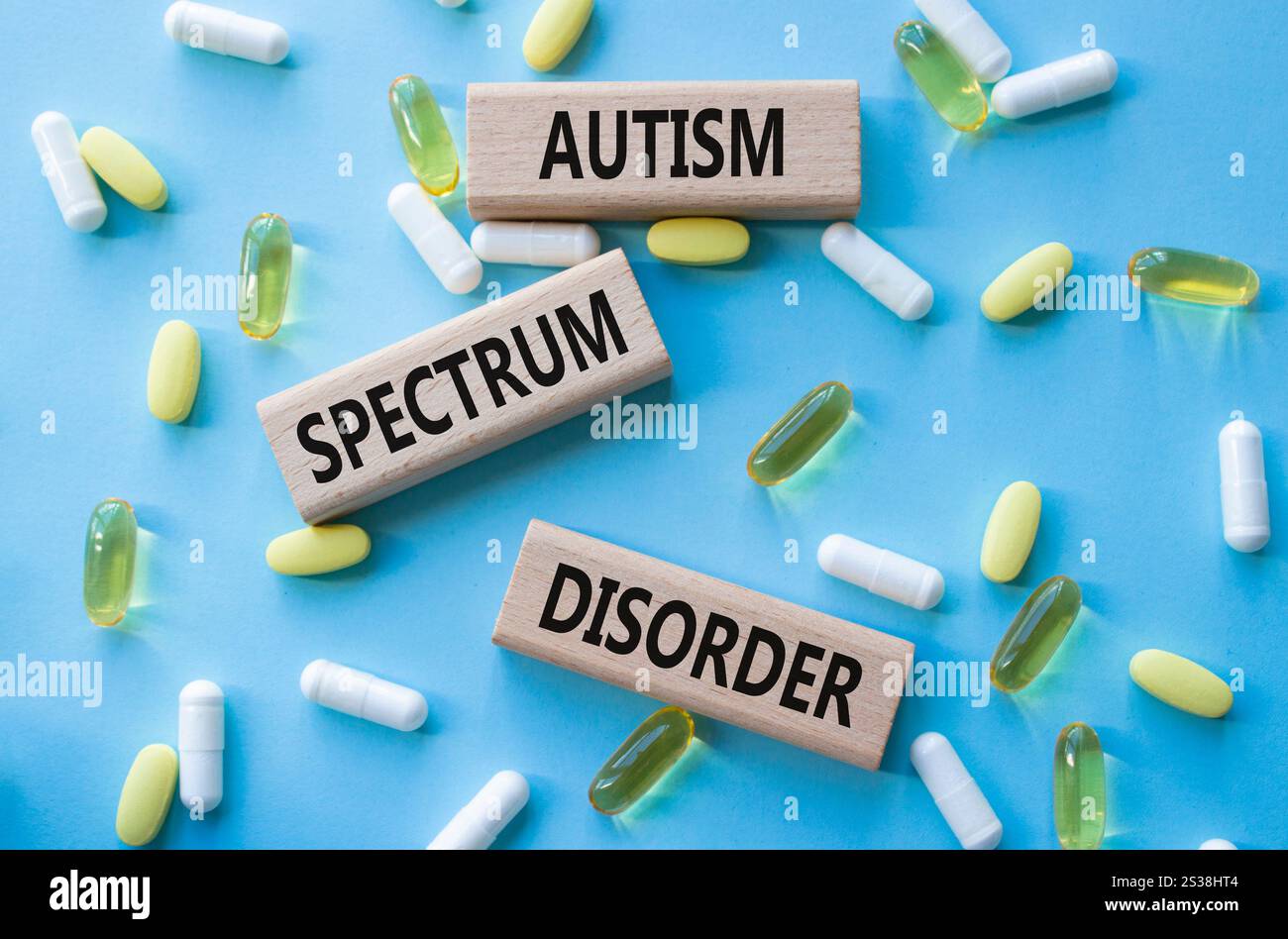 Autism Spectrum Disorder symbol. Concept word Autism Spectrum Disorder ...