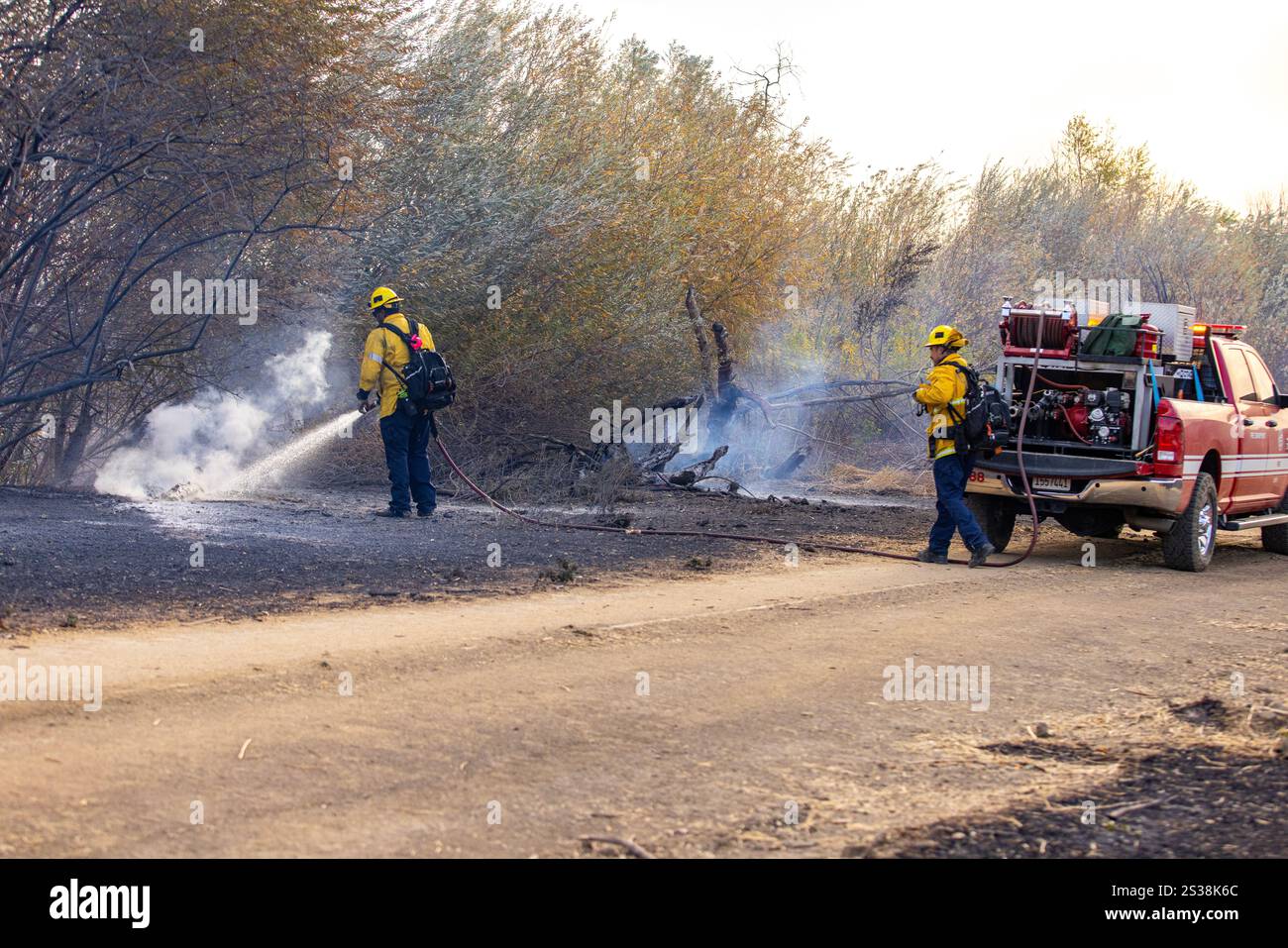Firefighters battle multiple wildfires across Los Angeles, including the Palisades, Eaton, Hurst ...