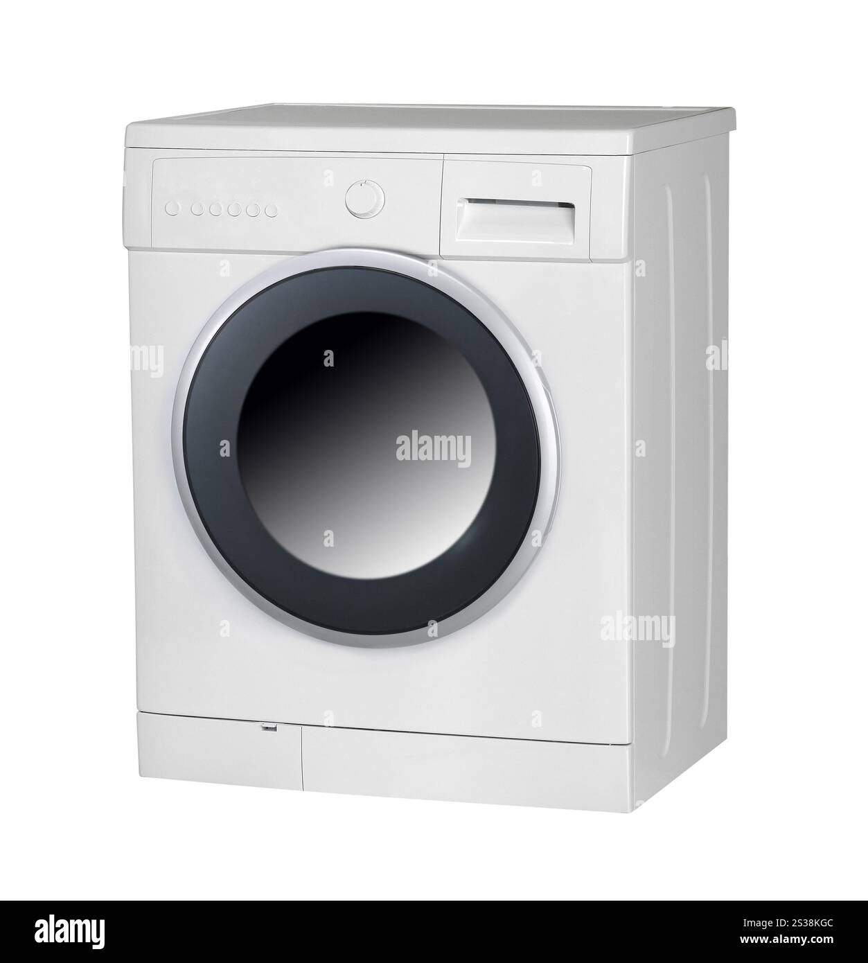 Washing Machine isolated on white background Stock Photo - Alamy