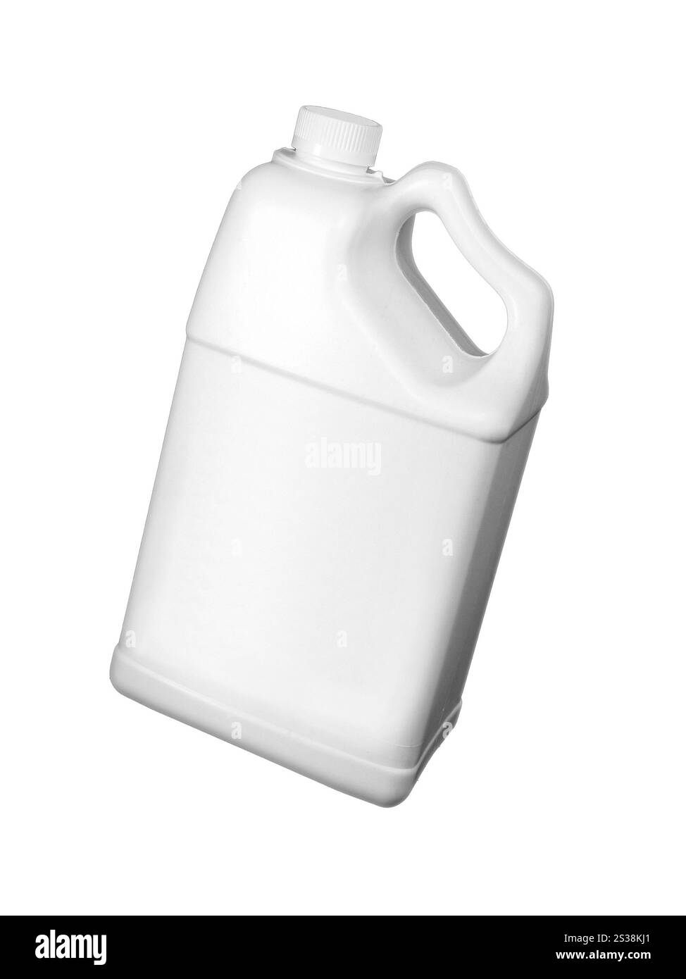 White gallon isolated on white background. White gallon Stock Photo - Alamy