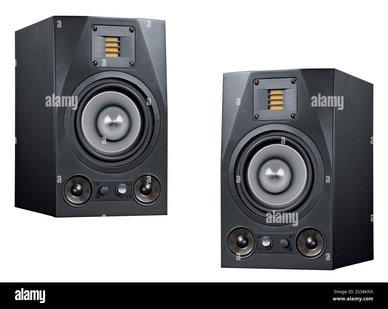 Music Column isolated on white background Stock Photo - Alamy