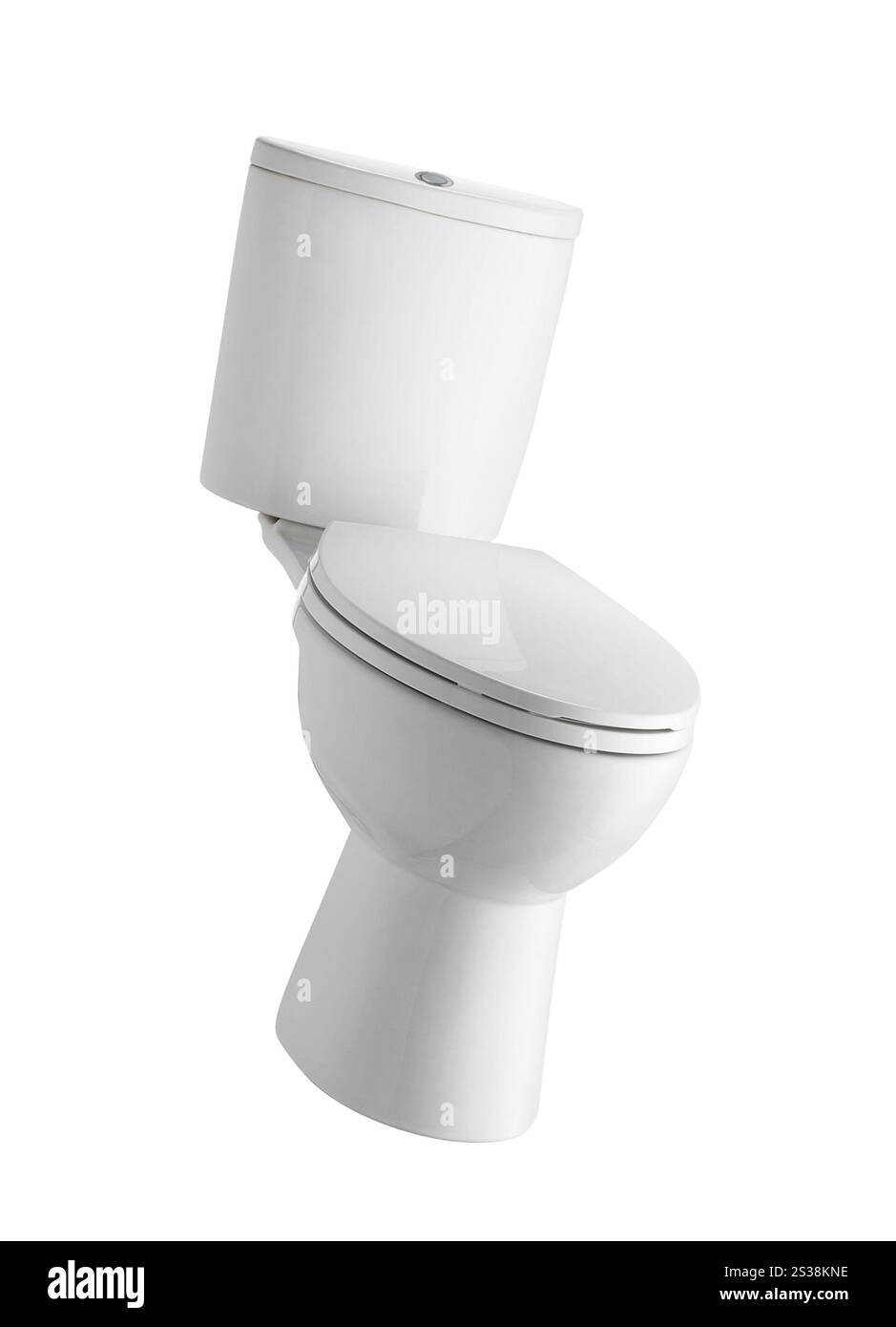 Toilet isolated on white background. Toilet Stock Photo - Alamy