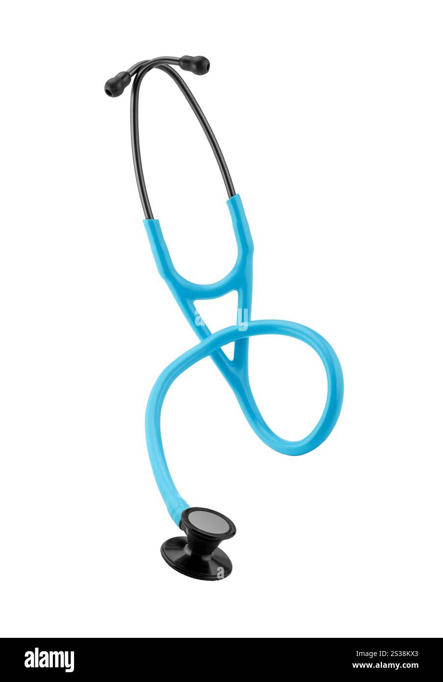 Blue Stethoscope isolated on white background. Blue Stethoscope Stock ...