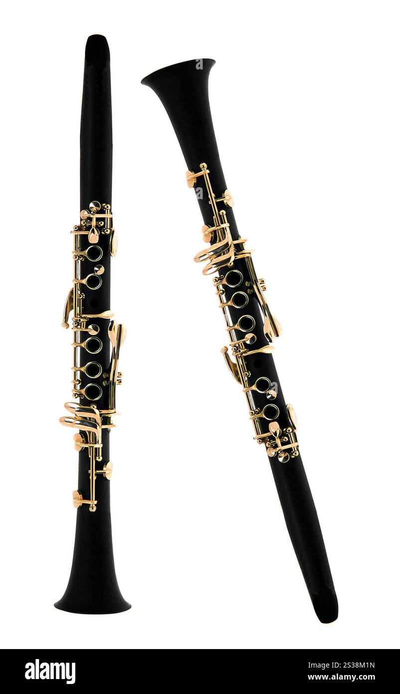 Clarinet isolated on white background. Clarinet Isolated On White Stock ...