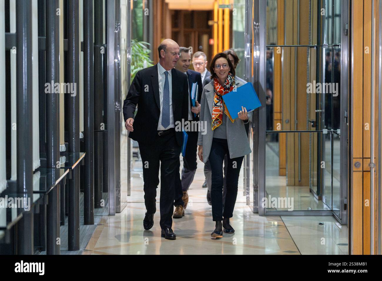 Paris, France. 09th Jan, 2025. French Minister for the Economy ...