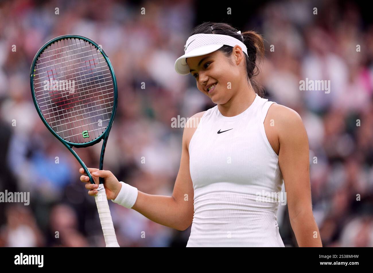 File photo dated 07-07-2024 of Emma Raducanu. Could 2025 be the year ...