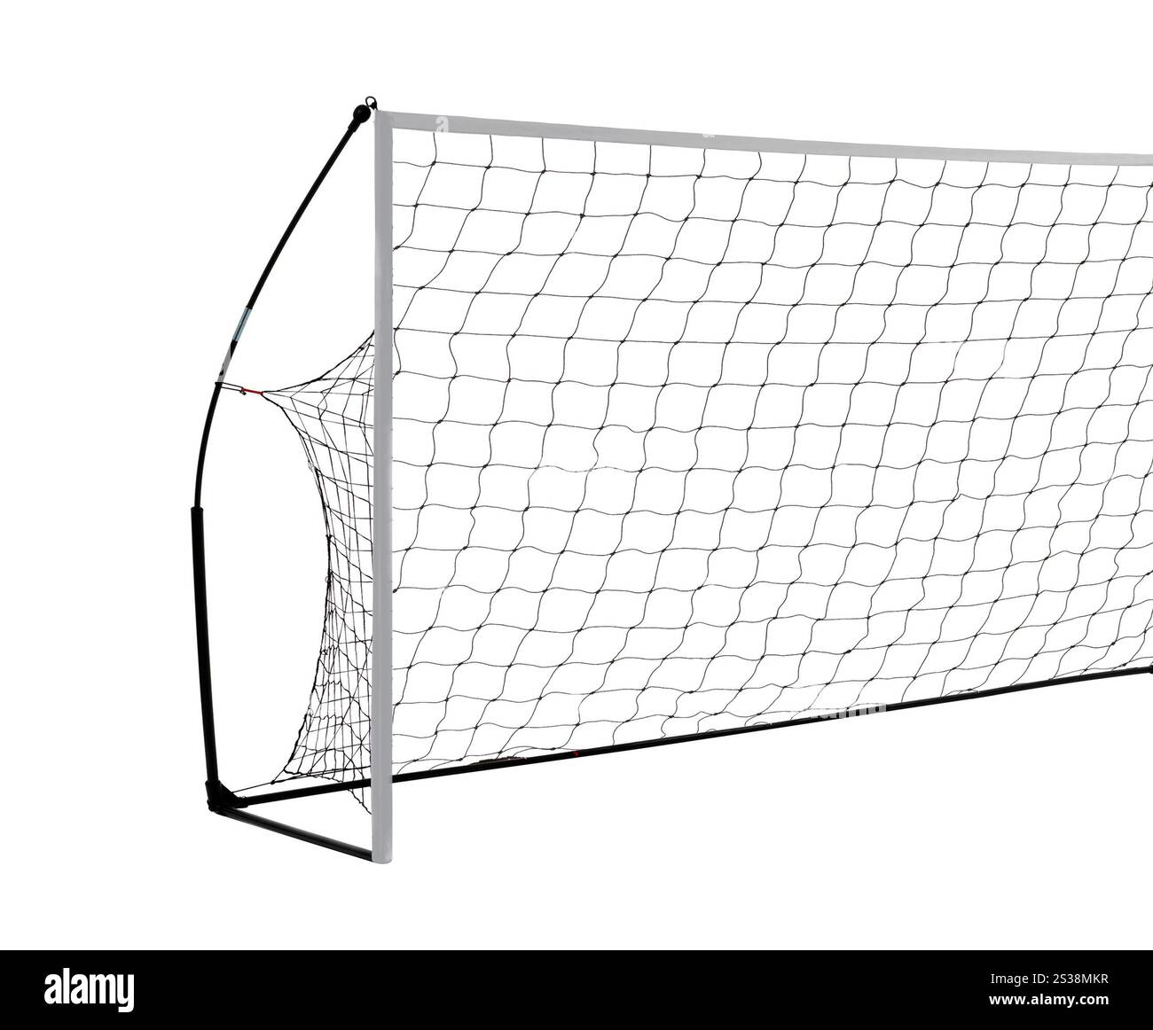 Football gate isolated on white background. Football gate Stock Photo ...