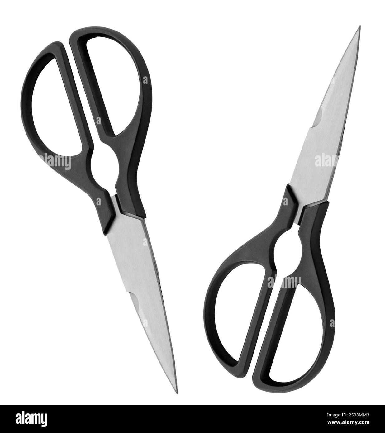 Scissors Isolated On White. Scissors Stock Photo - Alamy