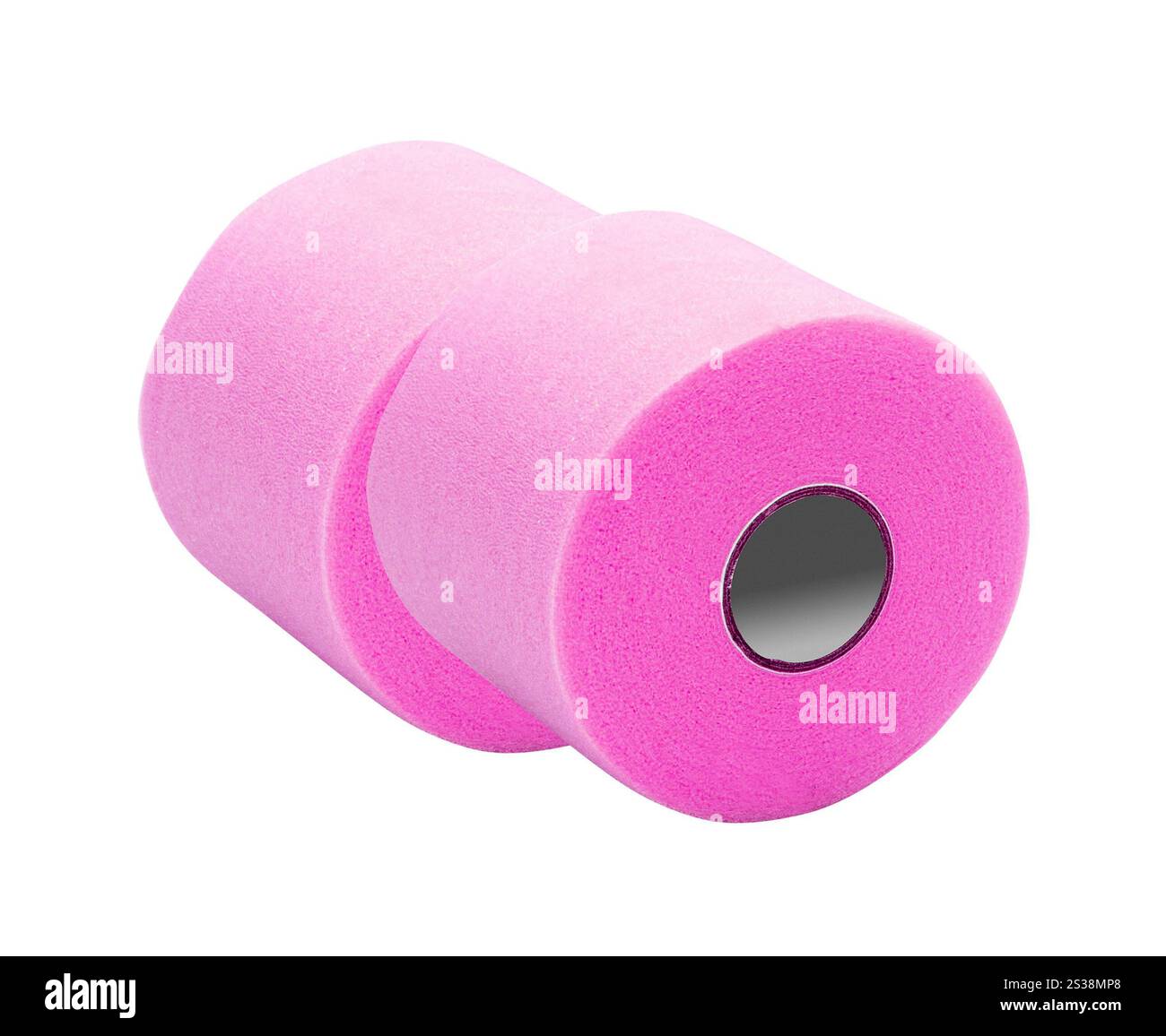 Color toilet paper rolls isolated on white. Color toilet paper rolls ...