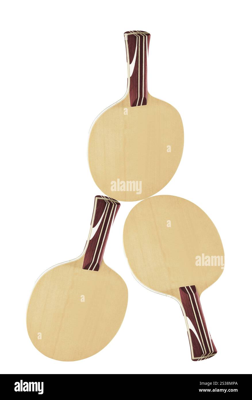 ping pong paddles isolated on white background. ping pong paddles Stock ...