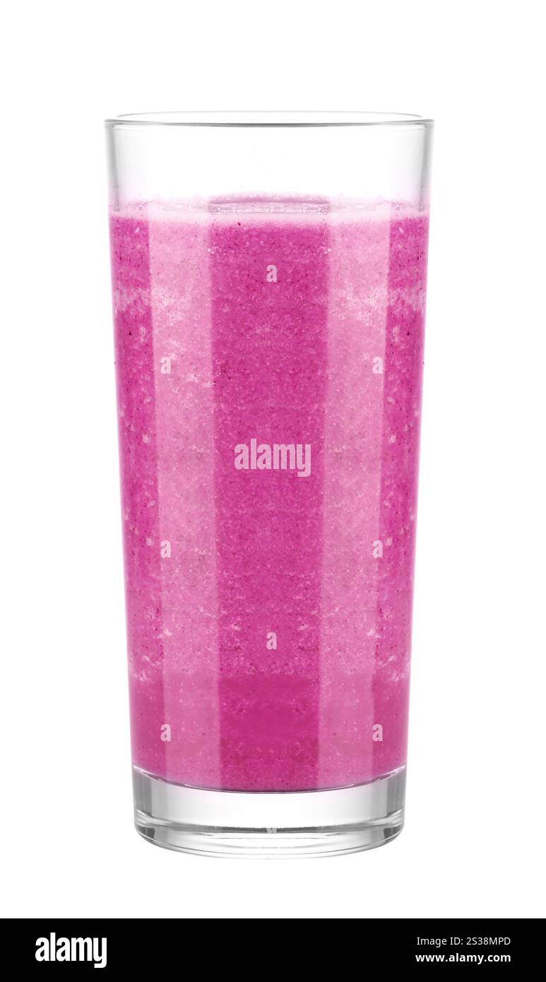 Fresh raspberry juice isolated on white background. Fresh raspberry ...