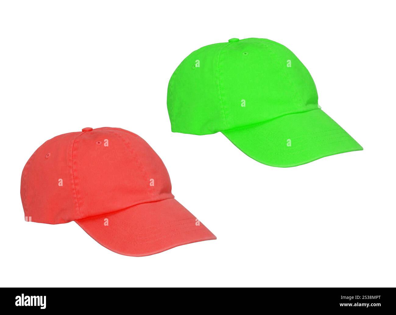 Caps isolated on white background. Caps on white background Stock Photo ...