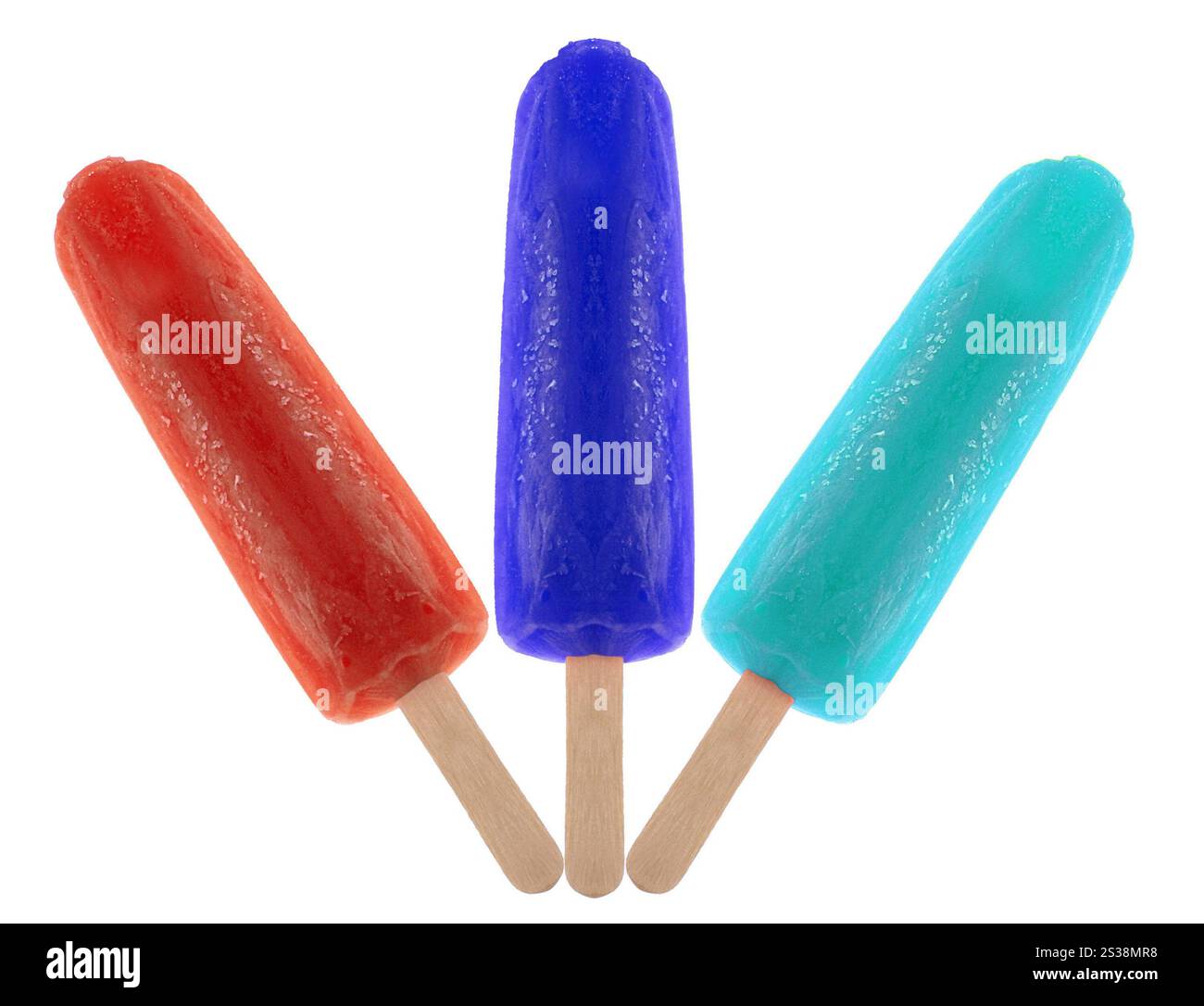 colorful popsicles isolated on white background. colorful popsicles ...