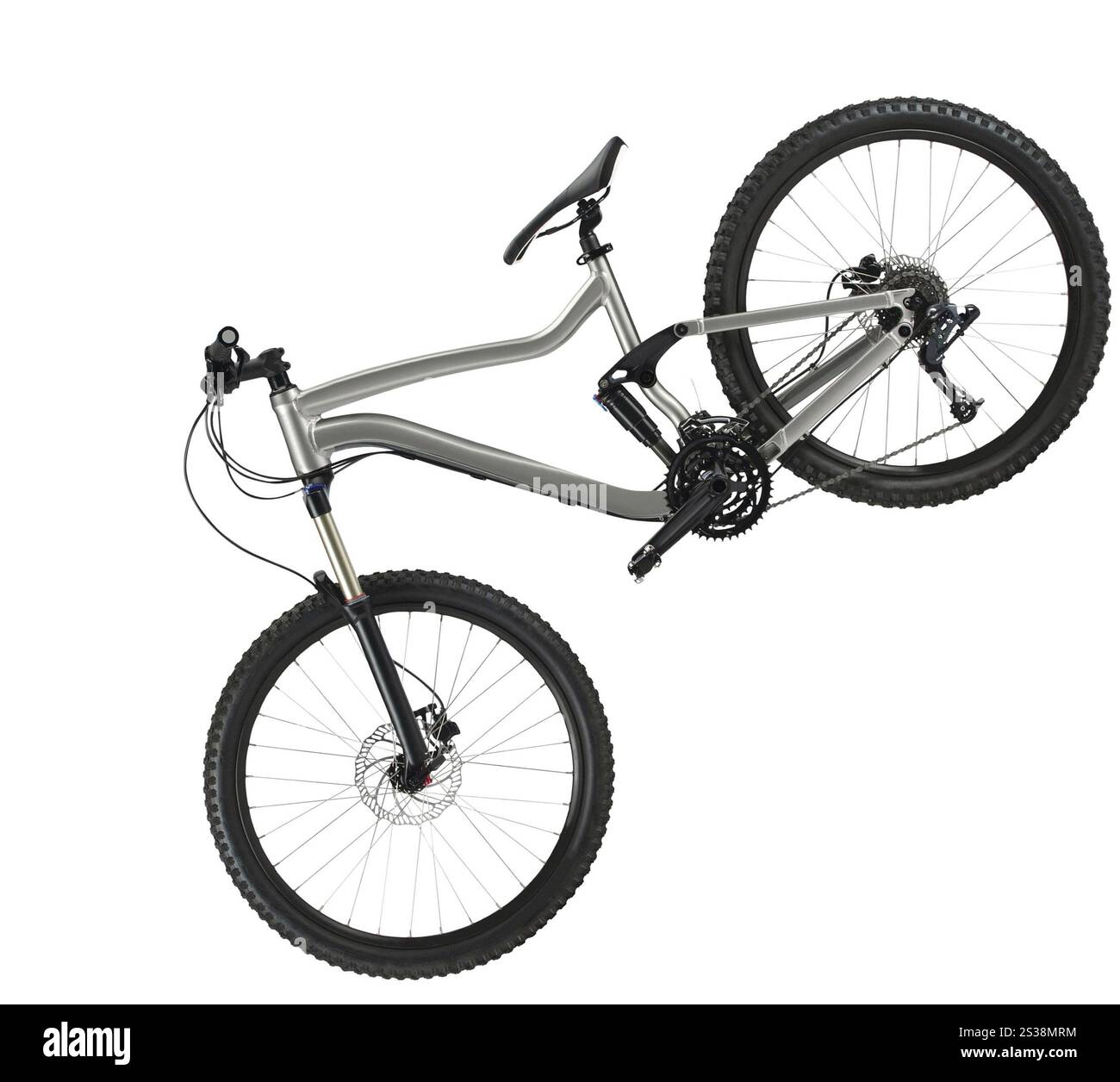 hardtail mountain bike isolated on white background. hardtail mountain ...
