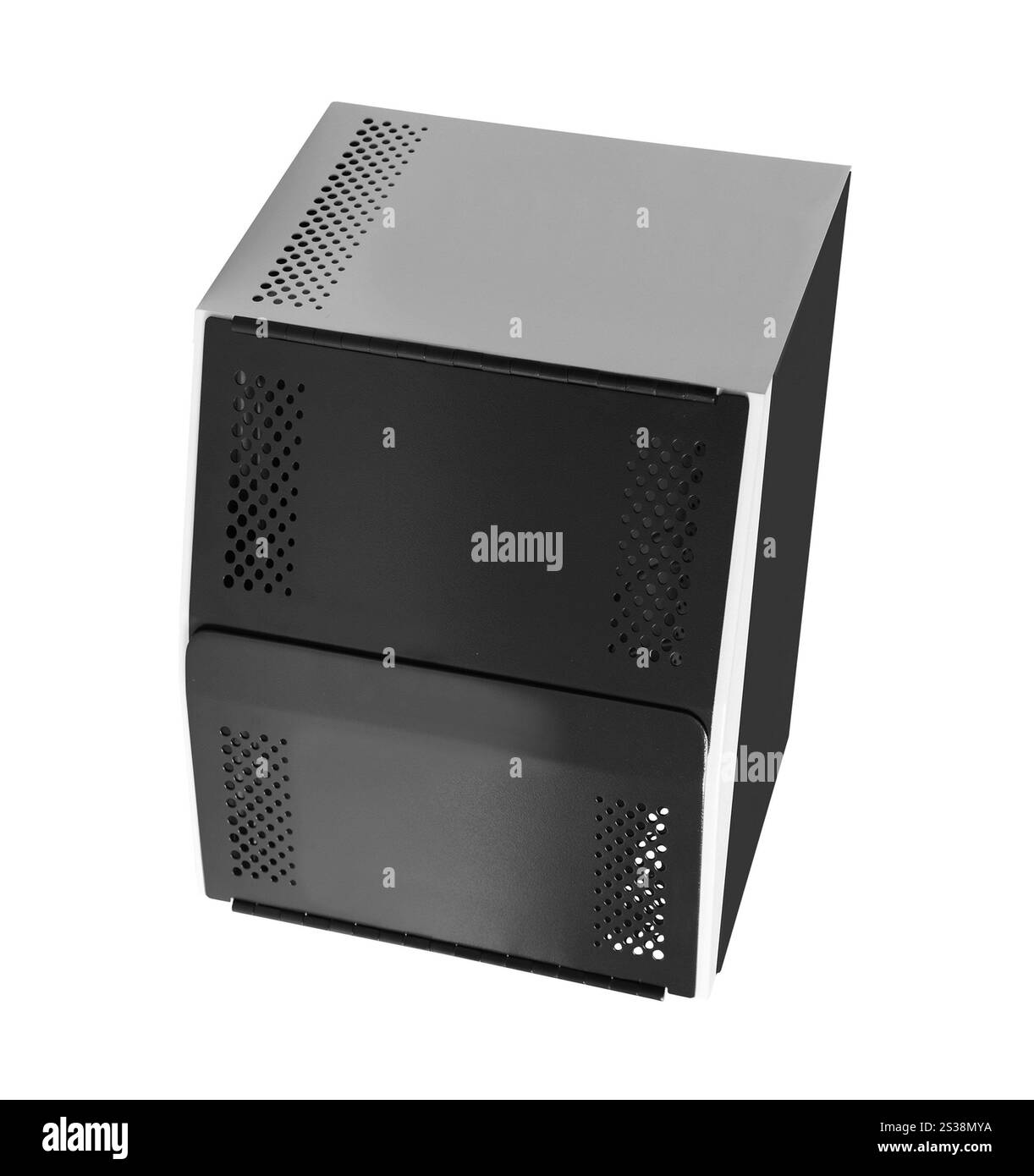 Computer system unit on white background. Computer system unit Stock ...