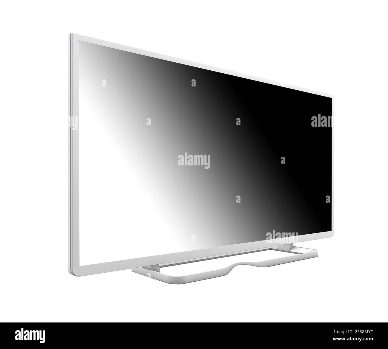 monitor isolated on white background. monitor isolated on white Stock ...