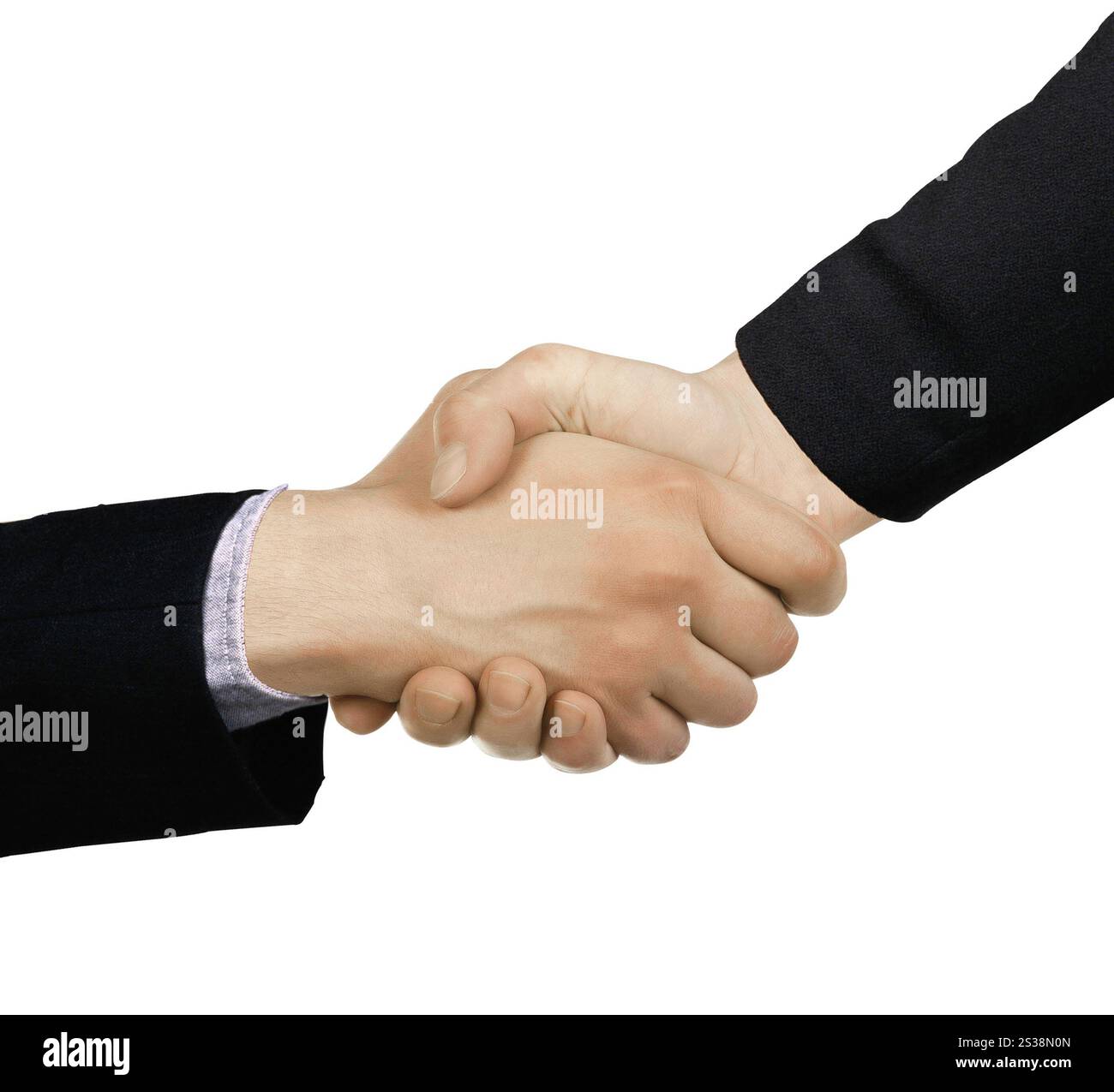 Businessmen shaking hands isolated on white background. Businessmen ...