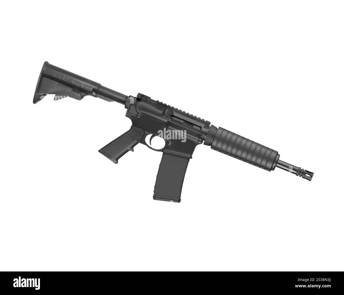 special forces rifle M4 isolated on a white background. special forces ...