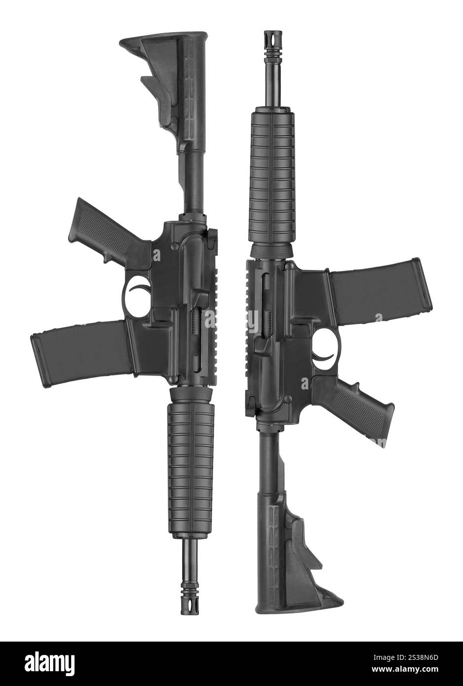 special forces rifle M4 isolated on a white background. special forces ...