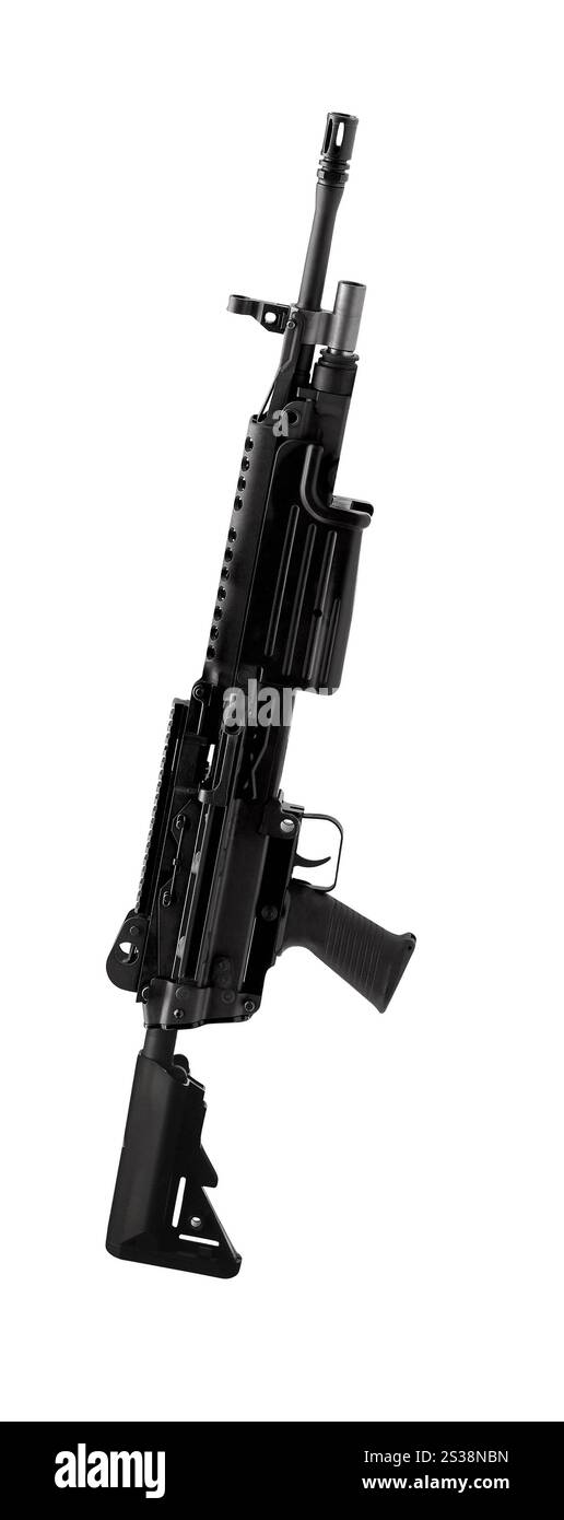M60 machine gun isolated on white. M60 machine gun isolated Stock Photo ...