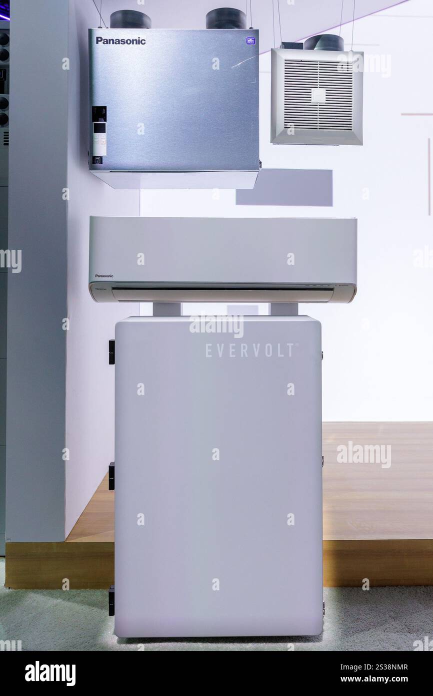 Las Vegas, USA. 08th Jan, 2025. The OASYS system, by Panasonic, for ...