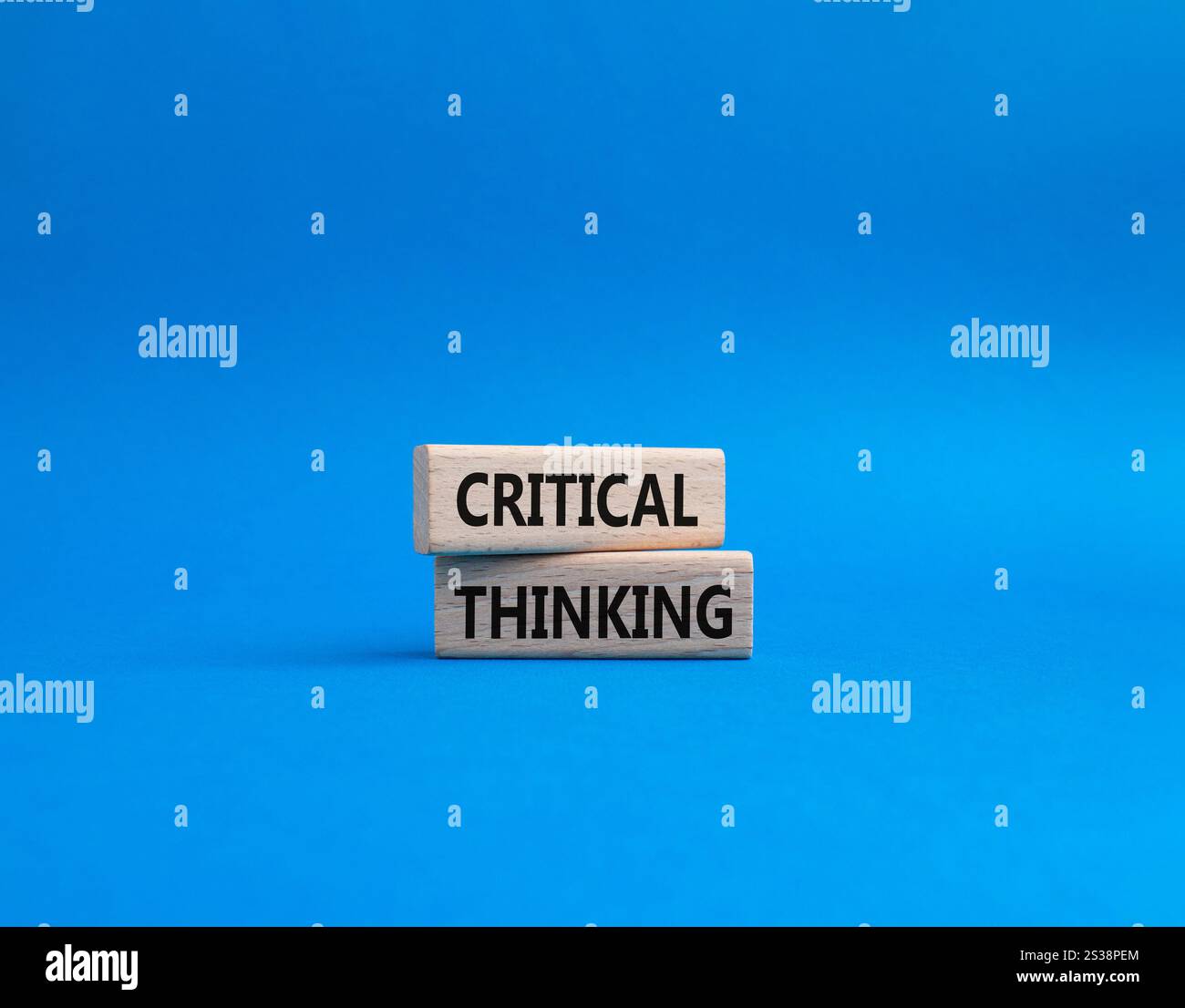 Critical thinking symbol. Wooden blocks with words Critical thinking ...