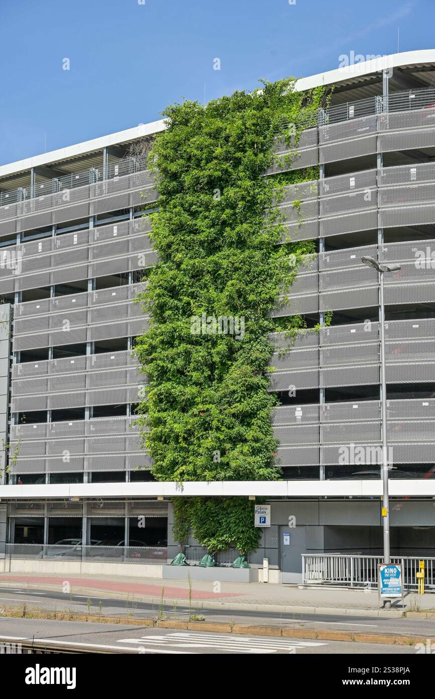 Fassadenbegrünung Gloria Palais Parkhaus, Am Steinheimer Tor, Hanau ...