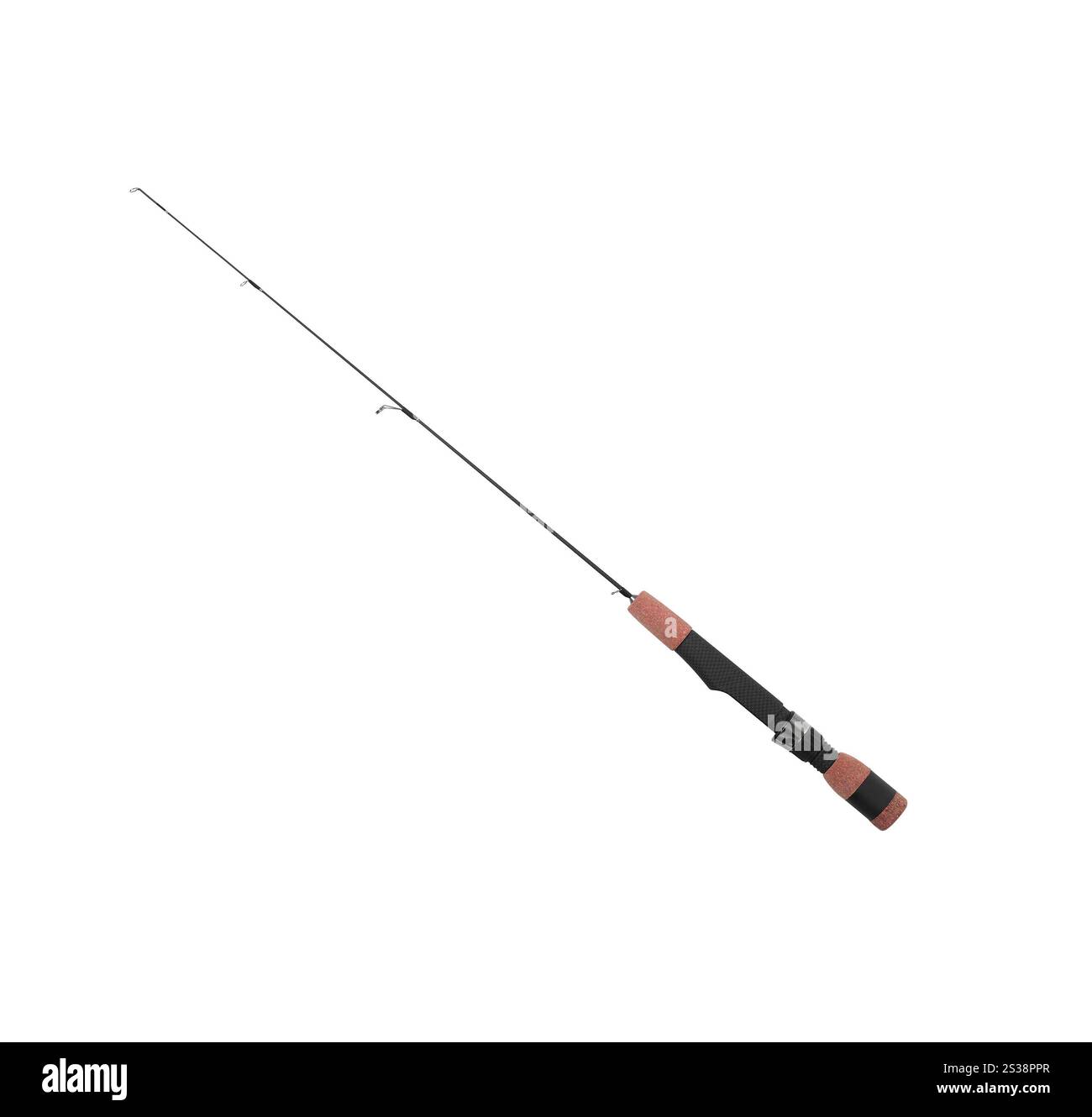 fishing-rod isolated on white background. fishing-rod Stock Photo - Alamy
