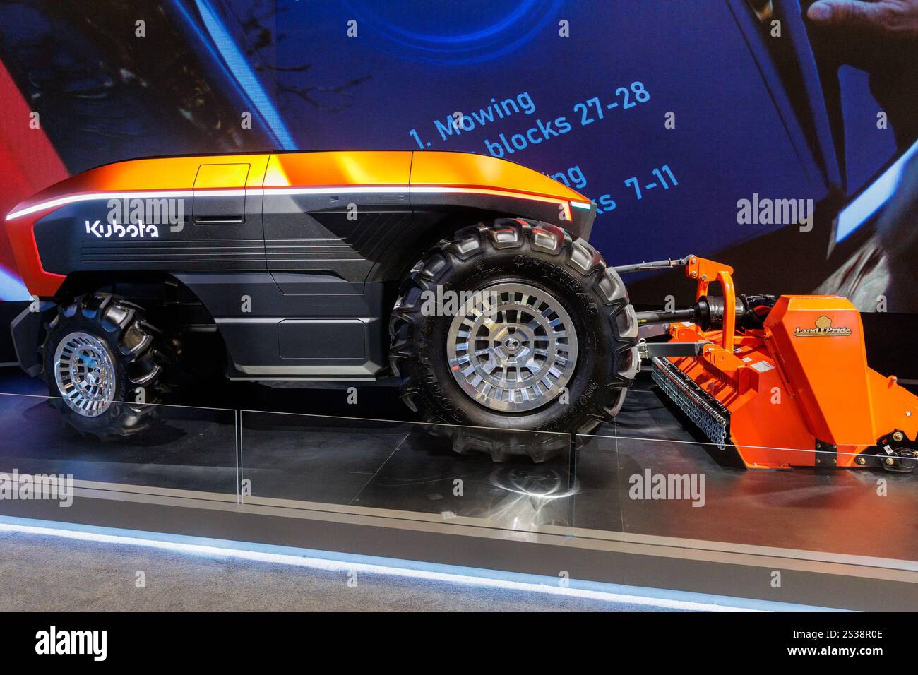 Agri Concept 2.0, by Kubota, on display at the Las Vegas Convention ...