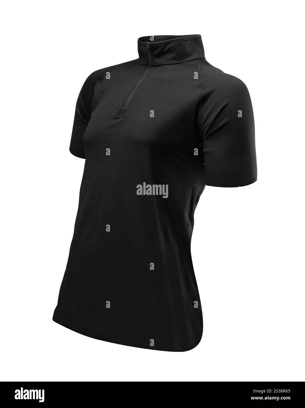 blank women T-shirt isolated on white background. blank women T-shirt ...