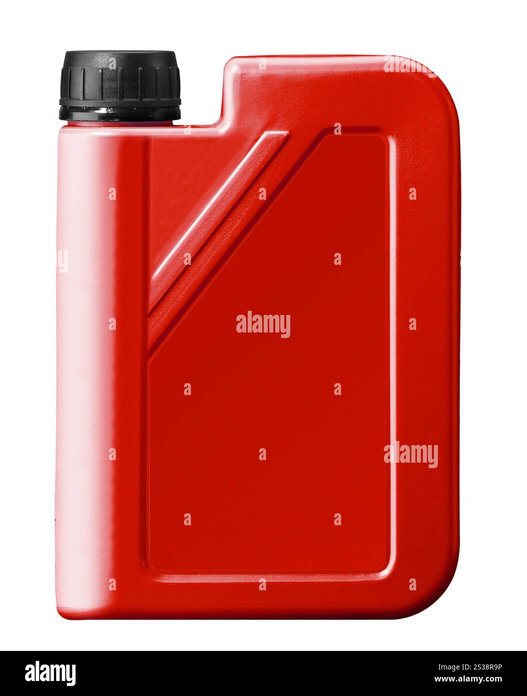 plastic canister for motor oil isolated on white. plastic canister for ...