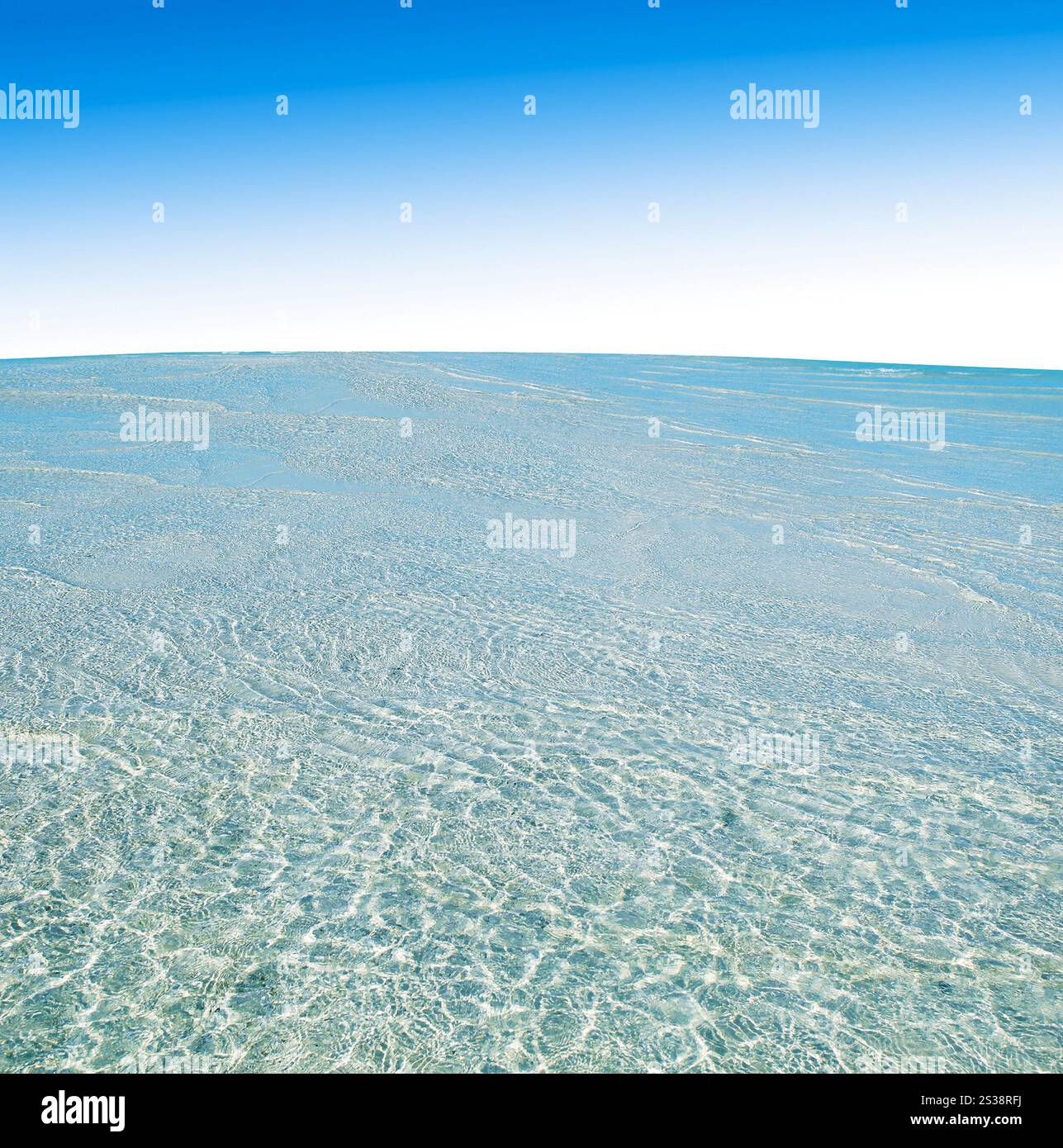 Beautiful beach blue sky sea hi-res stock photography and images - Alamy