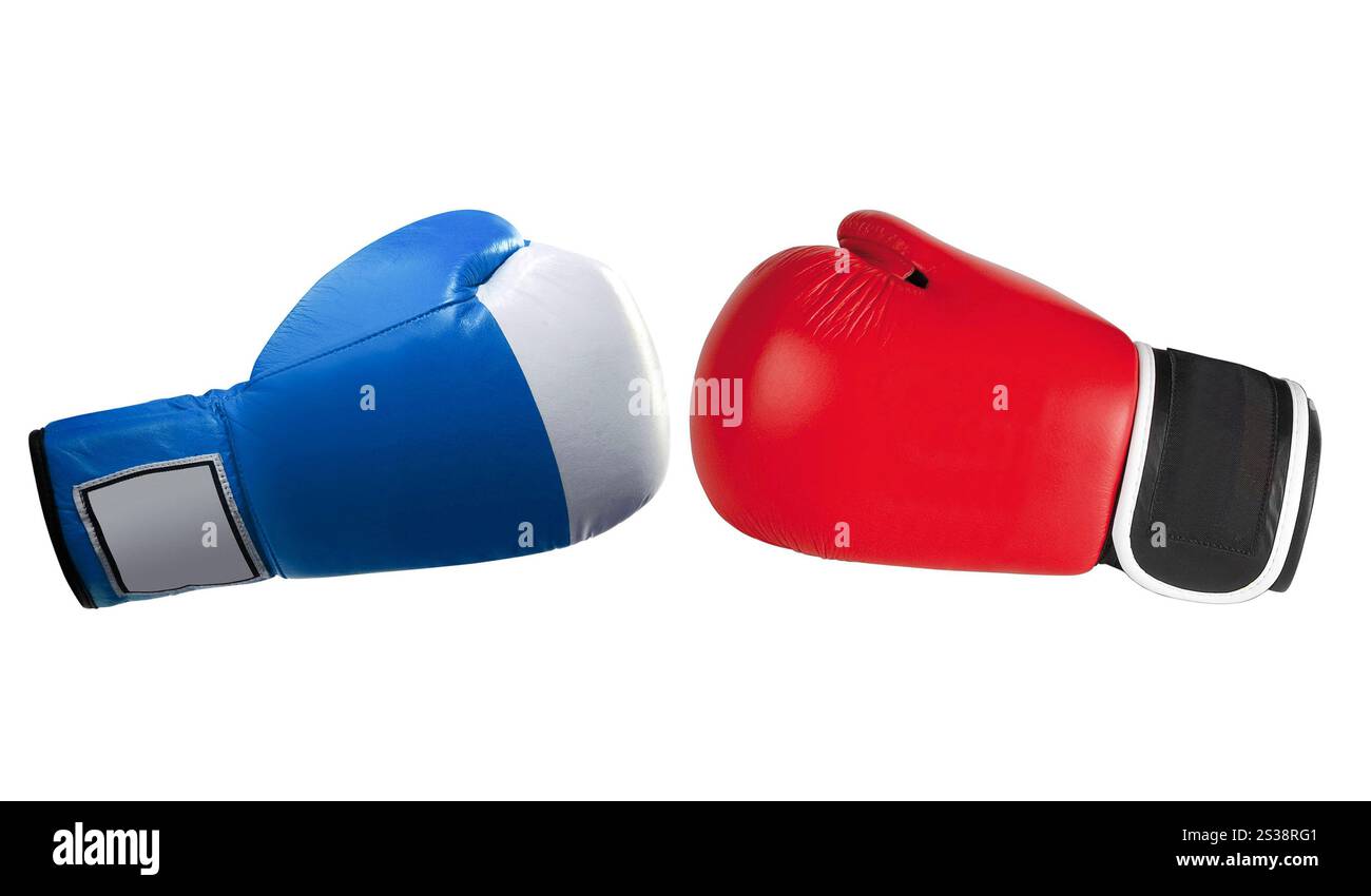 boxing gloves isolated on white. boxing gloves Stock Photo - Alamy