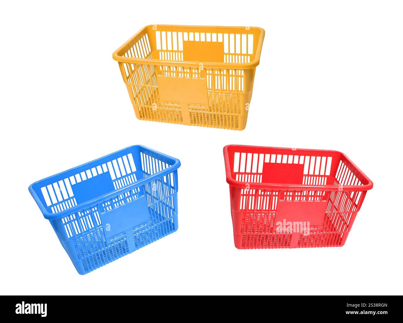 shopping baskets isolated on white background. shopping baskets Stock ...