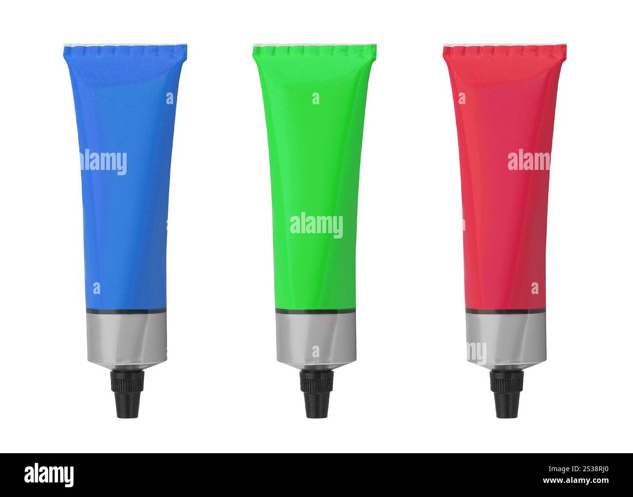 Three glue tubes isolated on white. Three glue tubes Stock Photo - Alamy