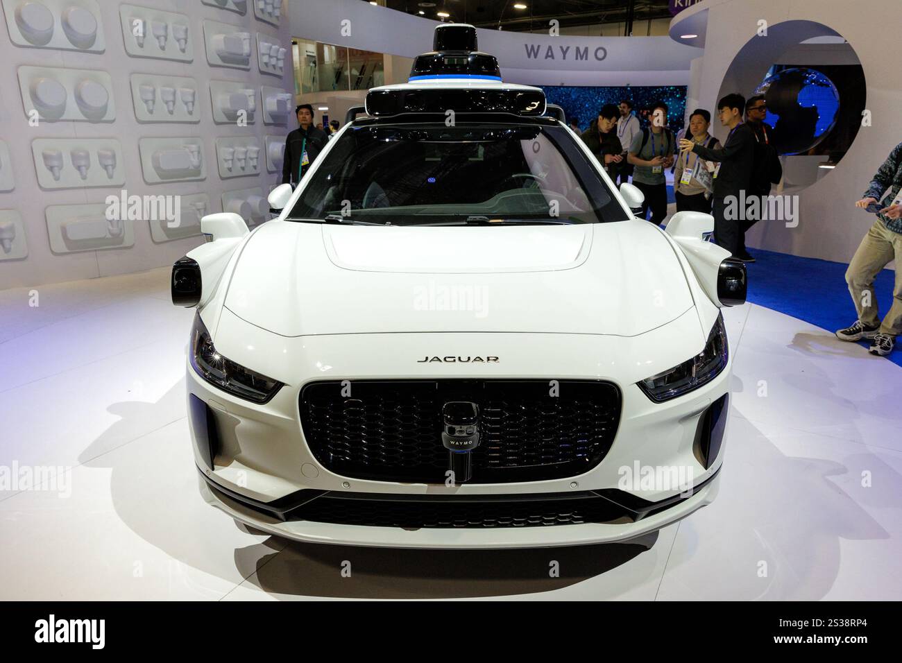 Las Vegas, USA. 08th Jan, 2025. The Jaguar I-PACE on display in the ...