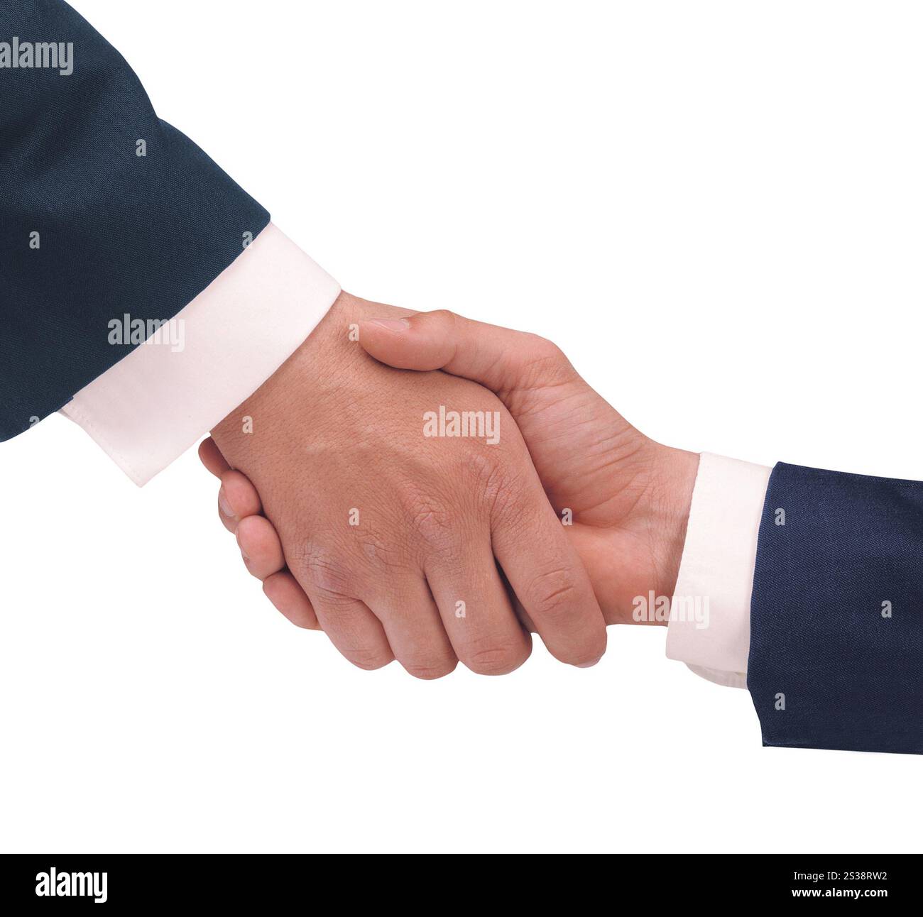 Handshake - Hand holding isolated on white background. Handshake - Hand ...