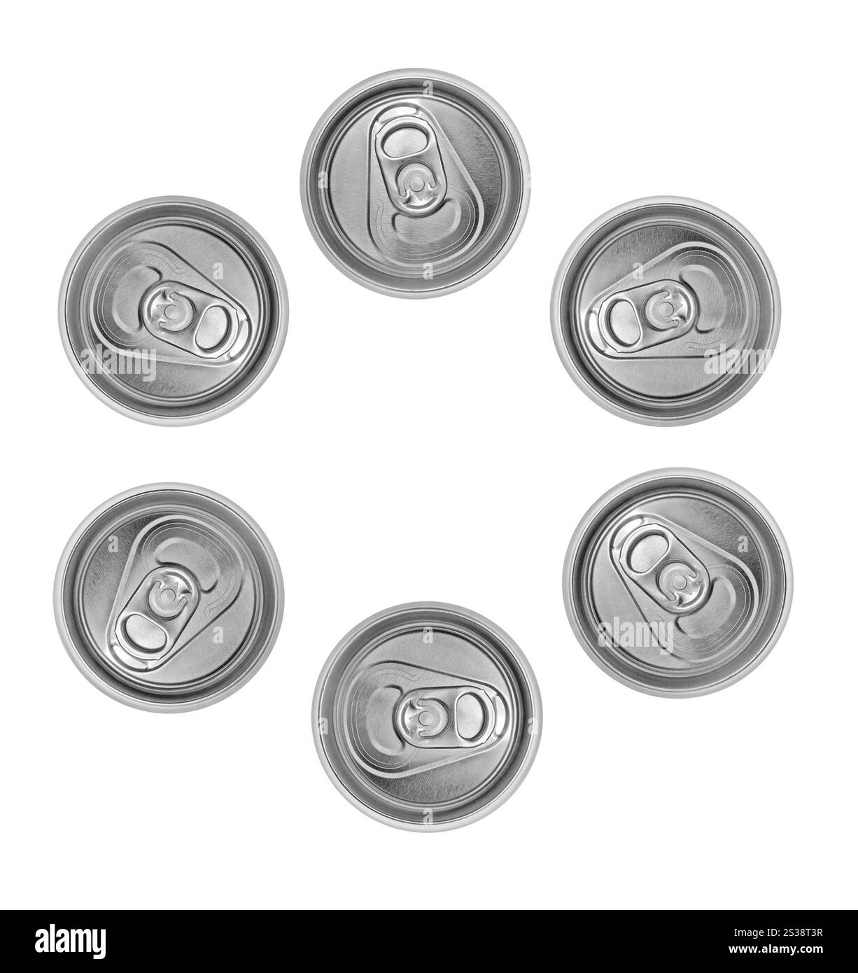 aluminum can on white background. aluminum can Stock Photo - Alamy