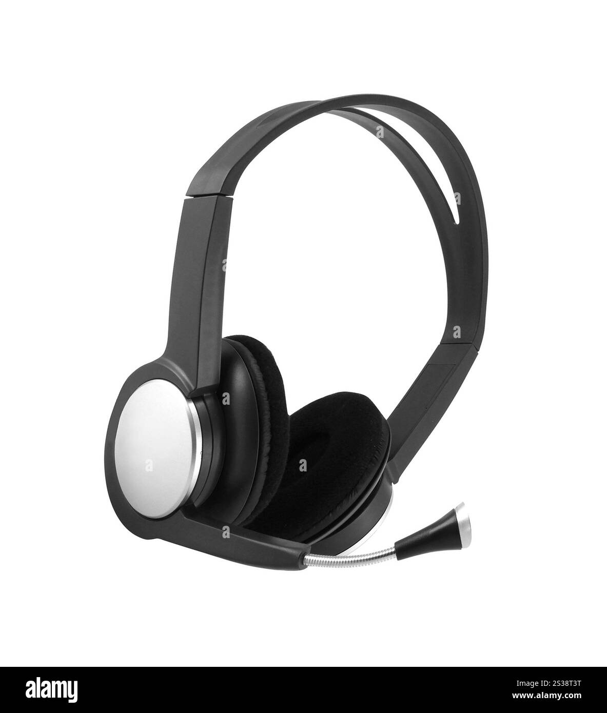headset isolated on white background. headset isolated Stock Photo - Alamy