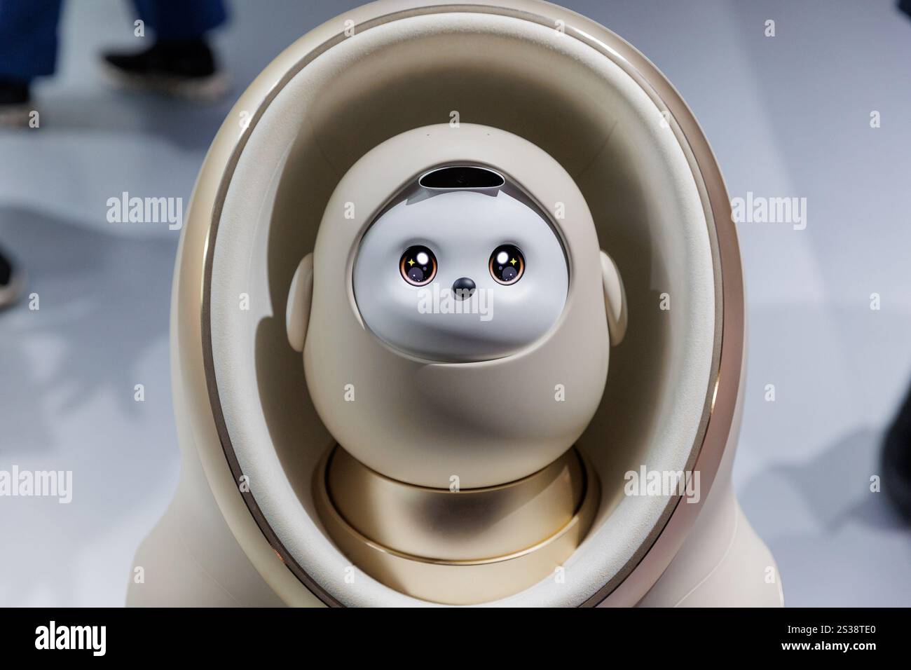 Ai Me, a companion robot for modern families by TCL, on display at the ...