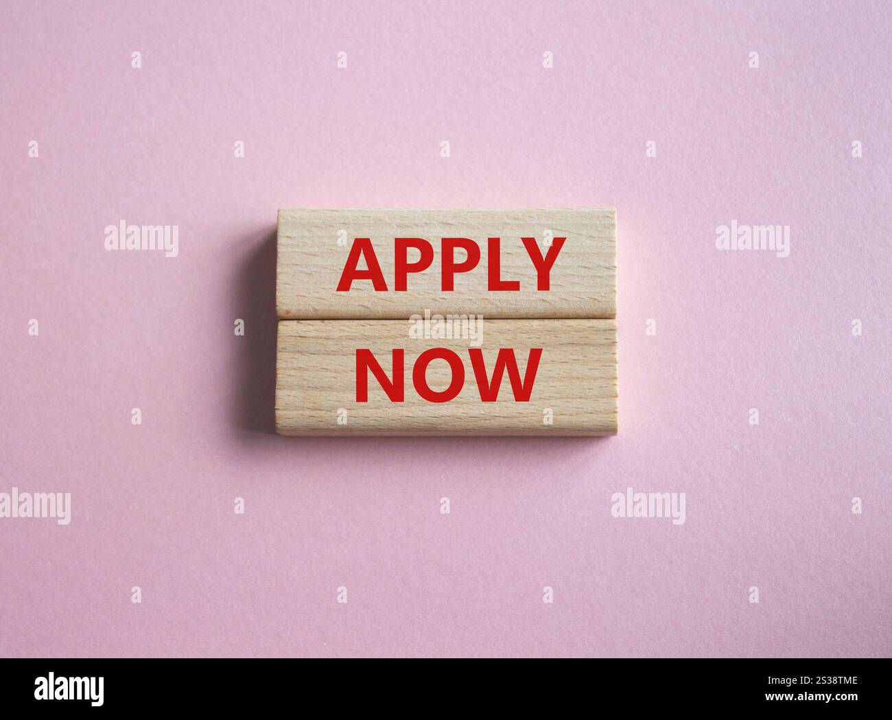 Apply now symbol. Concept word Apply now on wooden blocks. Beautiful ...
