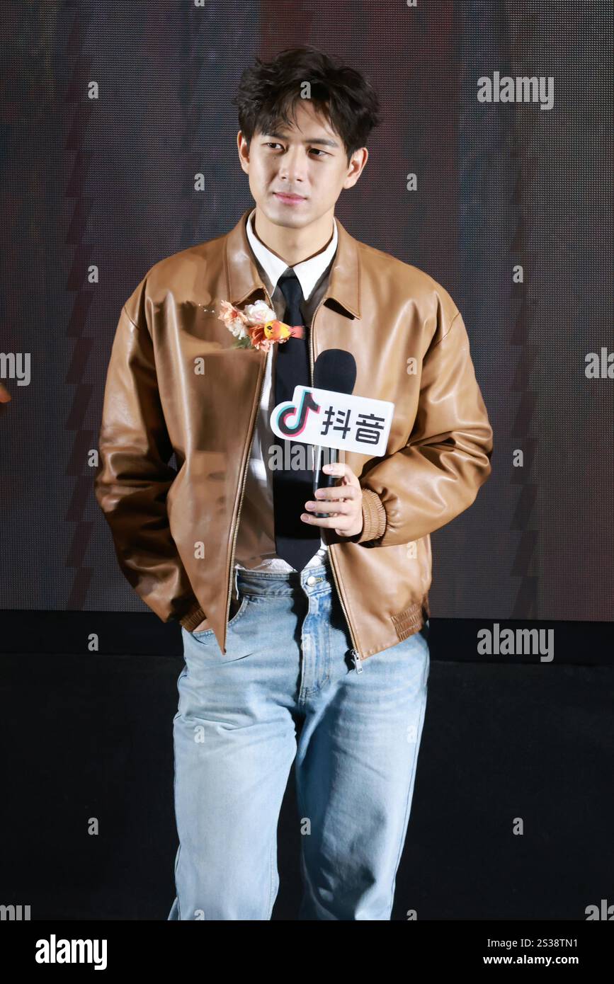 Chinese actor Li Xian attends an activity in Beijing, China, 6 January ...